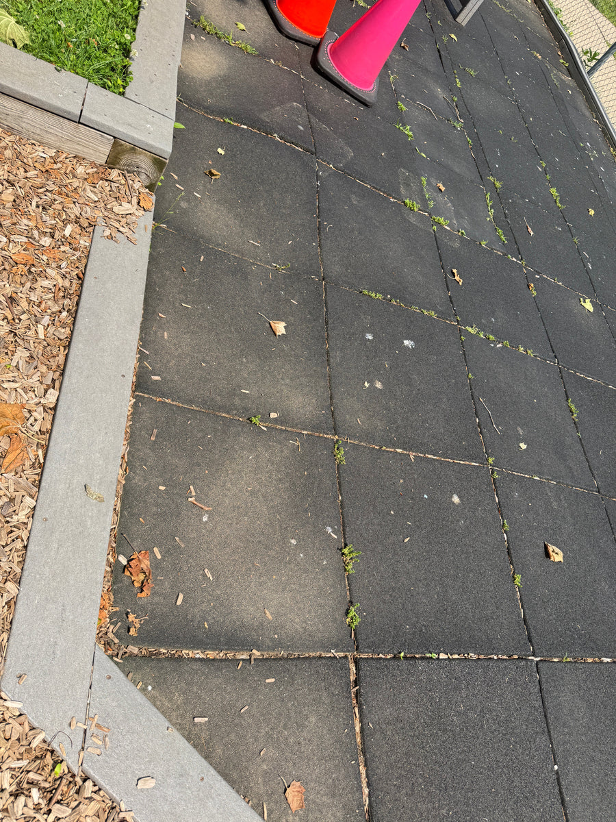 Installing Poured in Place Rubber over rubber tiles – Trassig - The ...