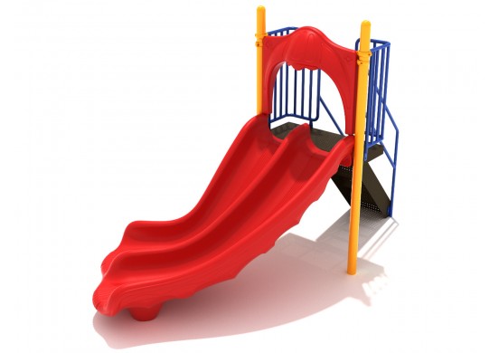 4 Foot Double Right Turn Slide – Trassig - The Playground People