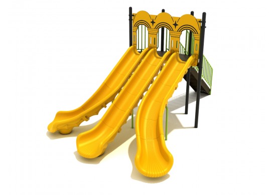 6 Foot Triple Sectional Split Slide – Trassig - The Playground People