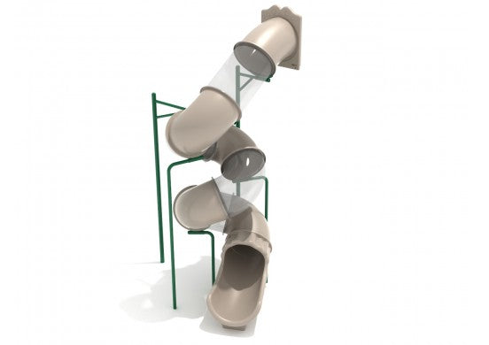 15 Foot Spiral Tube Slide - Slide and Mounts Only – Trassig - The ...